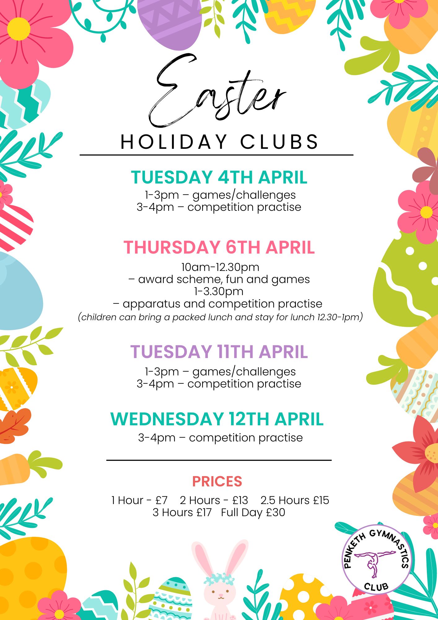 Easter Holiday Clubs